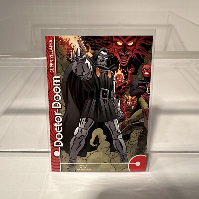 2013 Fleer Marvel Retro Doctor Doom Sticker Insert Card #23 | eBay