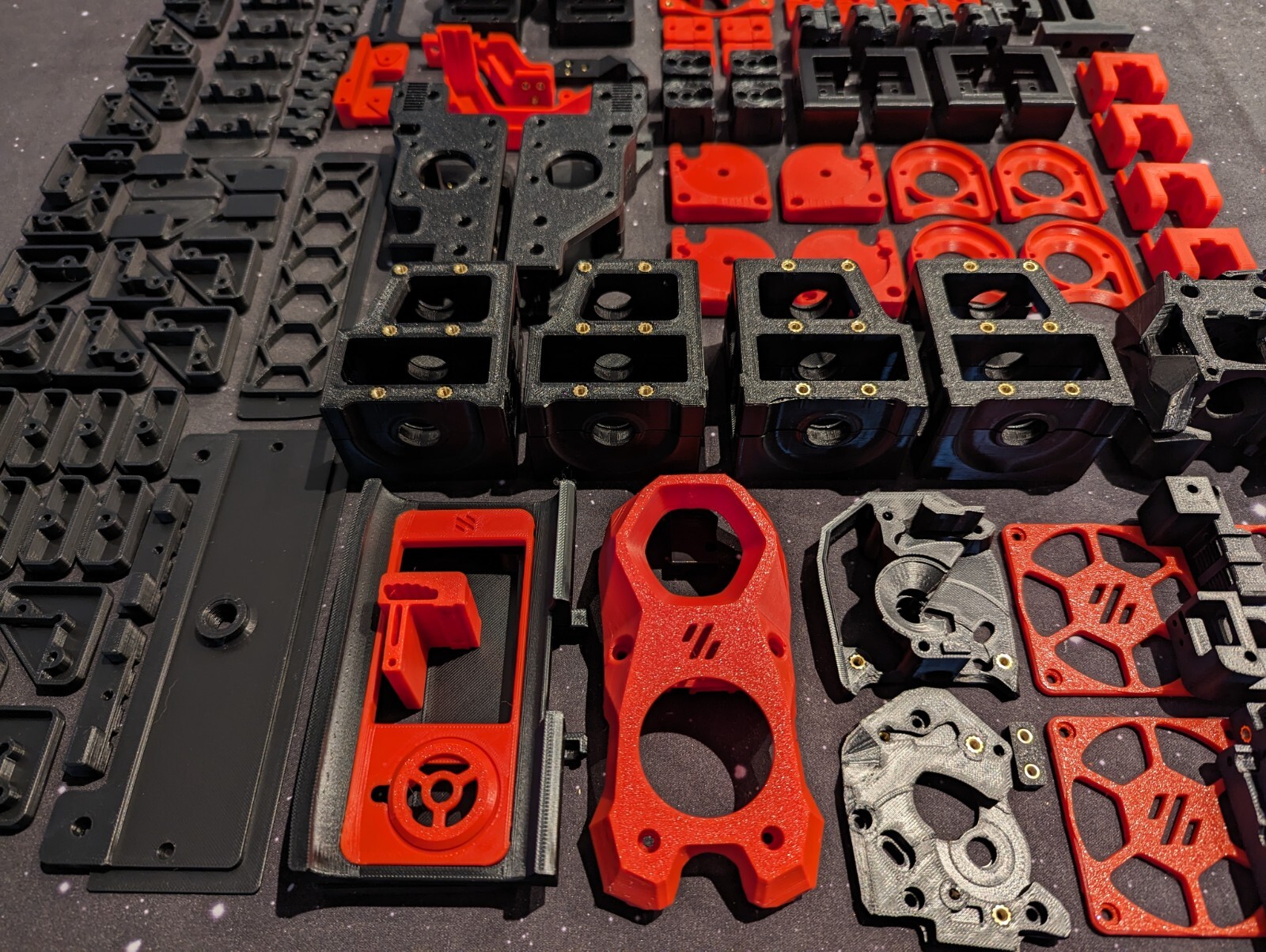Voron 2.4 R2 Full ASA Printed Parts Kit Multi Colors + Stealthburner ...