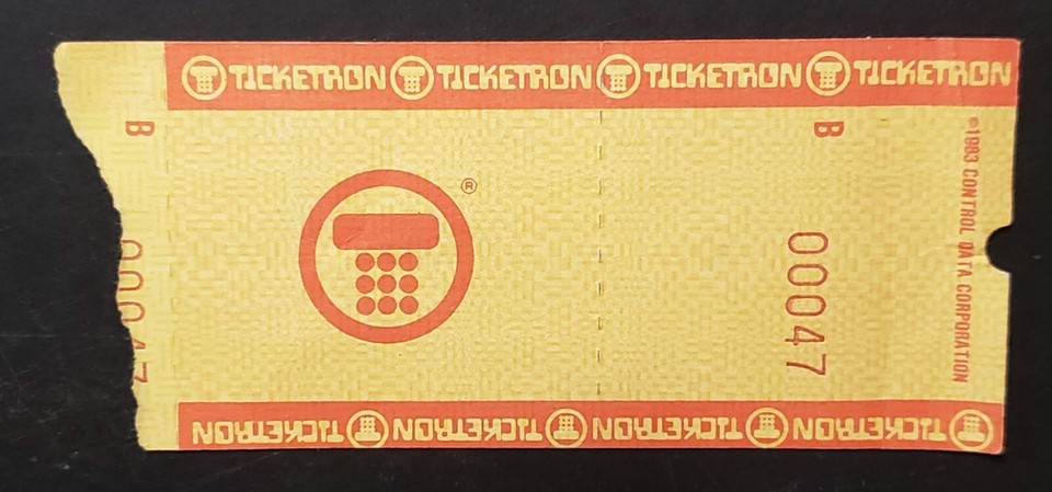 BOB SEGER 1983 TICKET STUB Brendan Byrne Arena NJ 6/28 | eBay