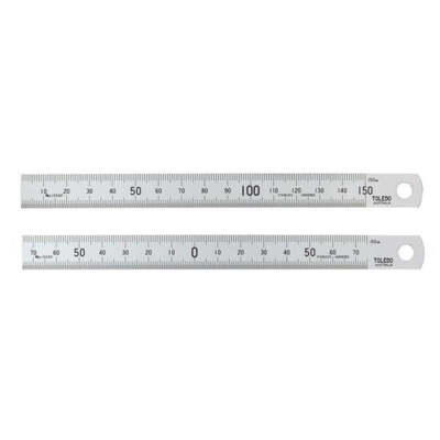 Toledo Stainless Steel Ruler 300mm 300SP | eBay