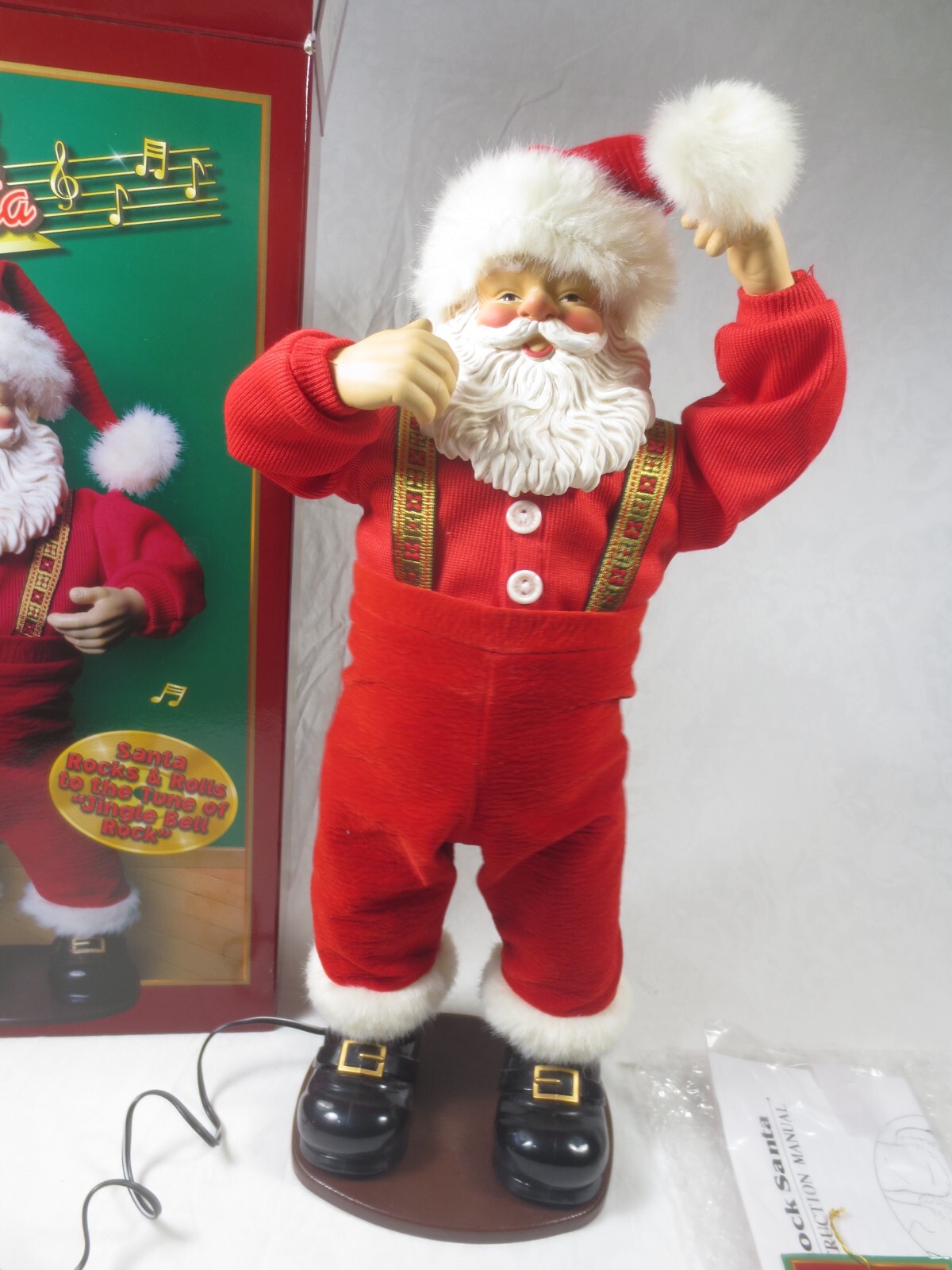 Rock Santa Collectibles Dancing Santa Claus to Jingle Bell Rock - 16 ...