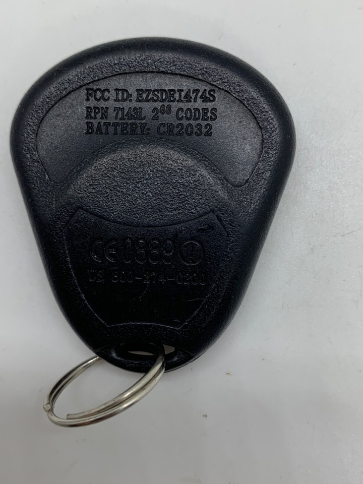 Avital EZSDEI474S 7143L Remote Alarm Keyless Entry Key Fob TESTED 8216 ...