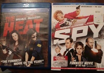 The Heat, Spy, (Blu-Ray) Melissa McCarthy Sandra Bullock, Jason Statham ...