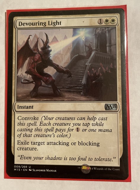 MTG Devouring Light Magic 2015 009/269 Regular Uncommon for sale online ...