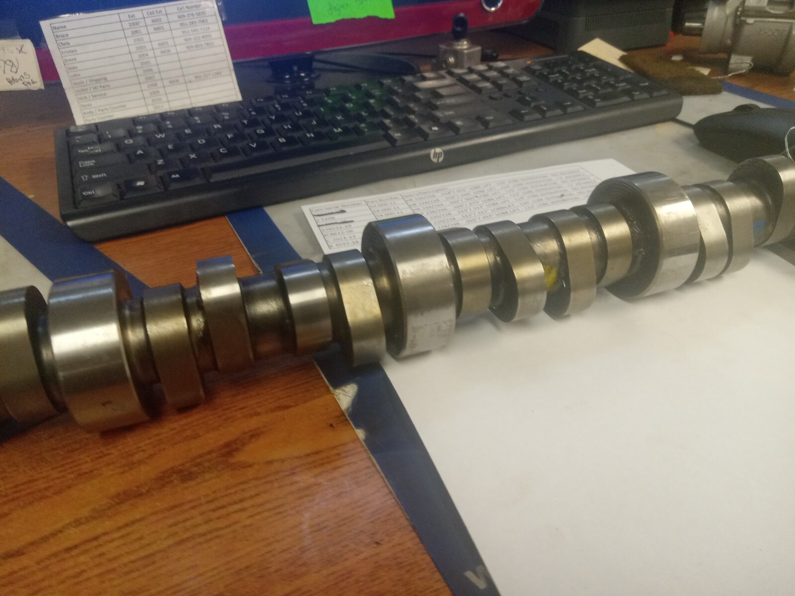 H2355-06 COMP CAMS LS 54-000-11 CAMSHAFT 244/244 .360/.360LOBE LIFT 115 ...