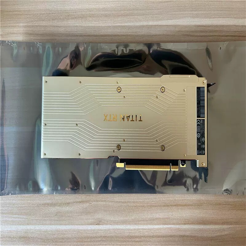 NVIDIA Titan RTX 24GB GDDR6 PCIe 3.0 CUDA Video Graphics Card ...