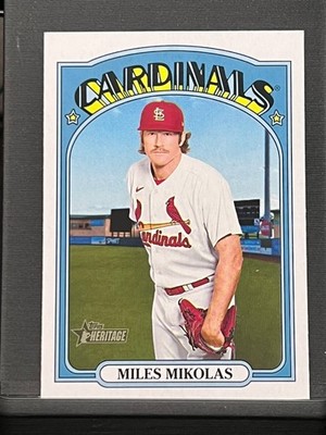 2021 Topps Heritage High Number - Miles Mikolas #510 | eBay