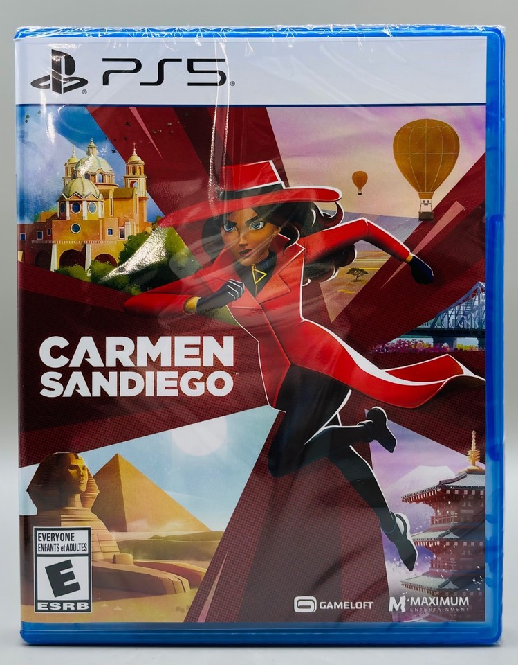 Carmen Sandiego 40th Anniversary Edition Sony PlayStation 5 FACTORY ...