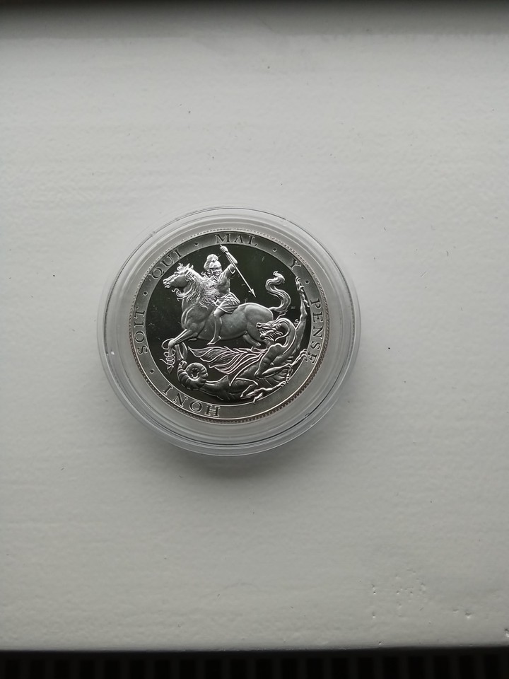 2019 .999 Worlds First Pure Silver Sovereign Five Coin Proof Set Boxed ...