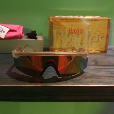 OAKLEY RAZOR BLADES SUNGLASSES MADE IN USA M-99EA | eBay