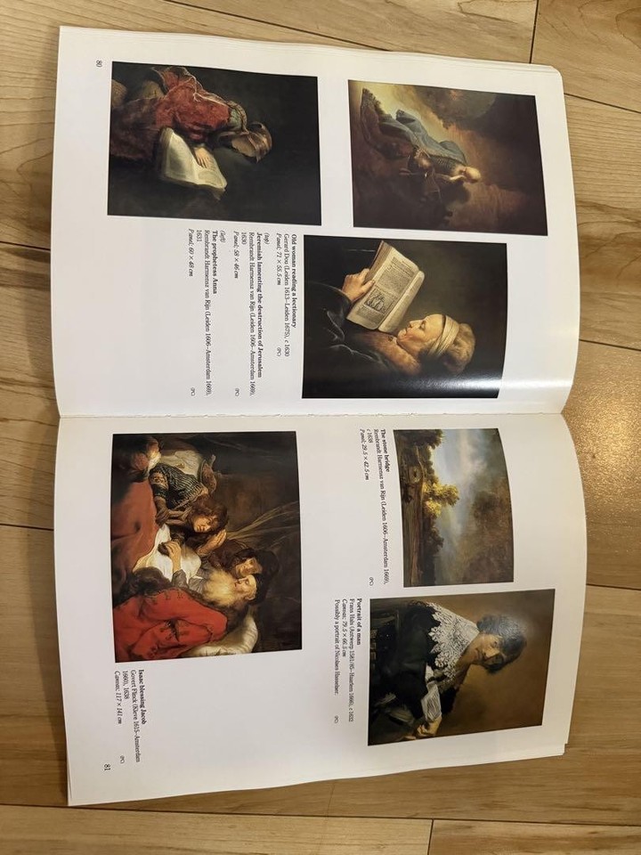 Treasures from Rijksmuseum Amsterdam Art Book with Renbrandt ...