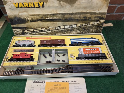 Vintage Varney HO Missouri Pacific #30 Rancher Diesel Locomotive Train ...