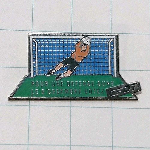 Soccer Goalkeeper Badge Pin Collectible Vintage Used SS6 | eBay