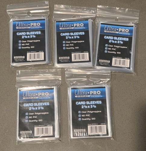 500 ULTRA PRO TRADING CARD PENNY SLEEVES BASEBALL MAGIC POKEMON SPORTS ...