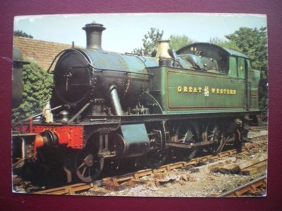 GWR RAILWAY 2-6-2T LOCO 4555 AT STAVERTON BRIDGE | eBay