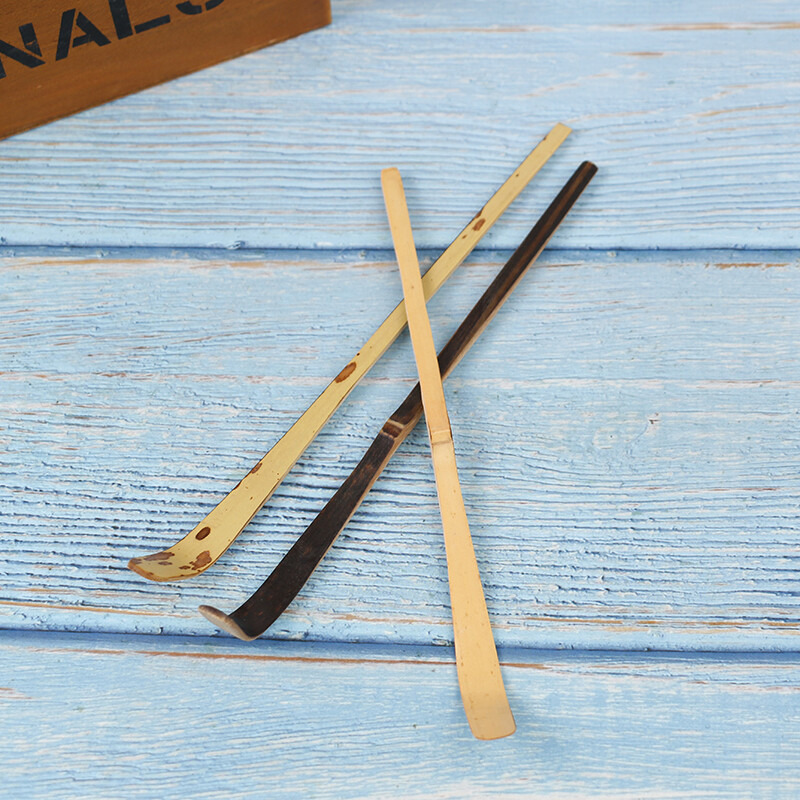Handmade Wood Tea Leaf Matcha Sticks Spice Gadget Cooking Utensil ...