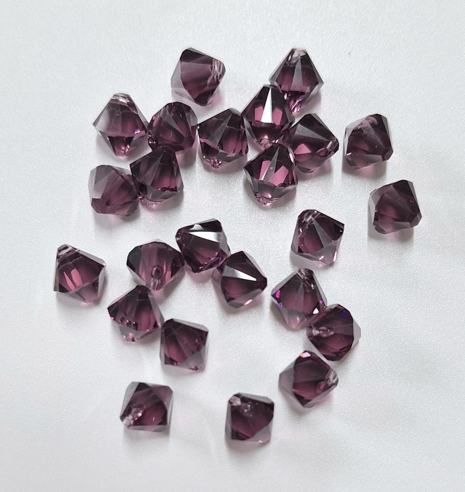 Swarovski Xilion Bicone Bundle - 168 Beads - 8mm | eBay UK