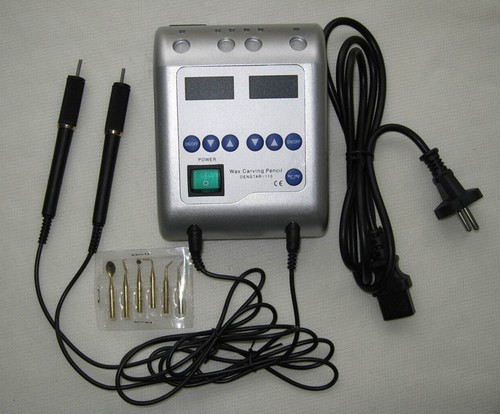 Dental Lab Electric Waxer Carving knife Machine Double Pen and 6 Wax ...