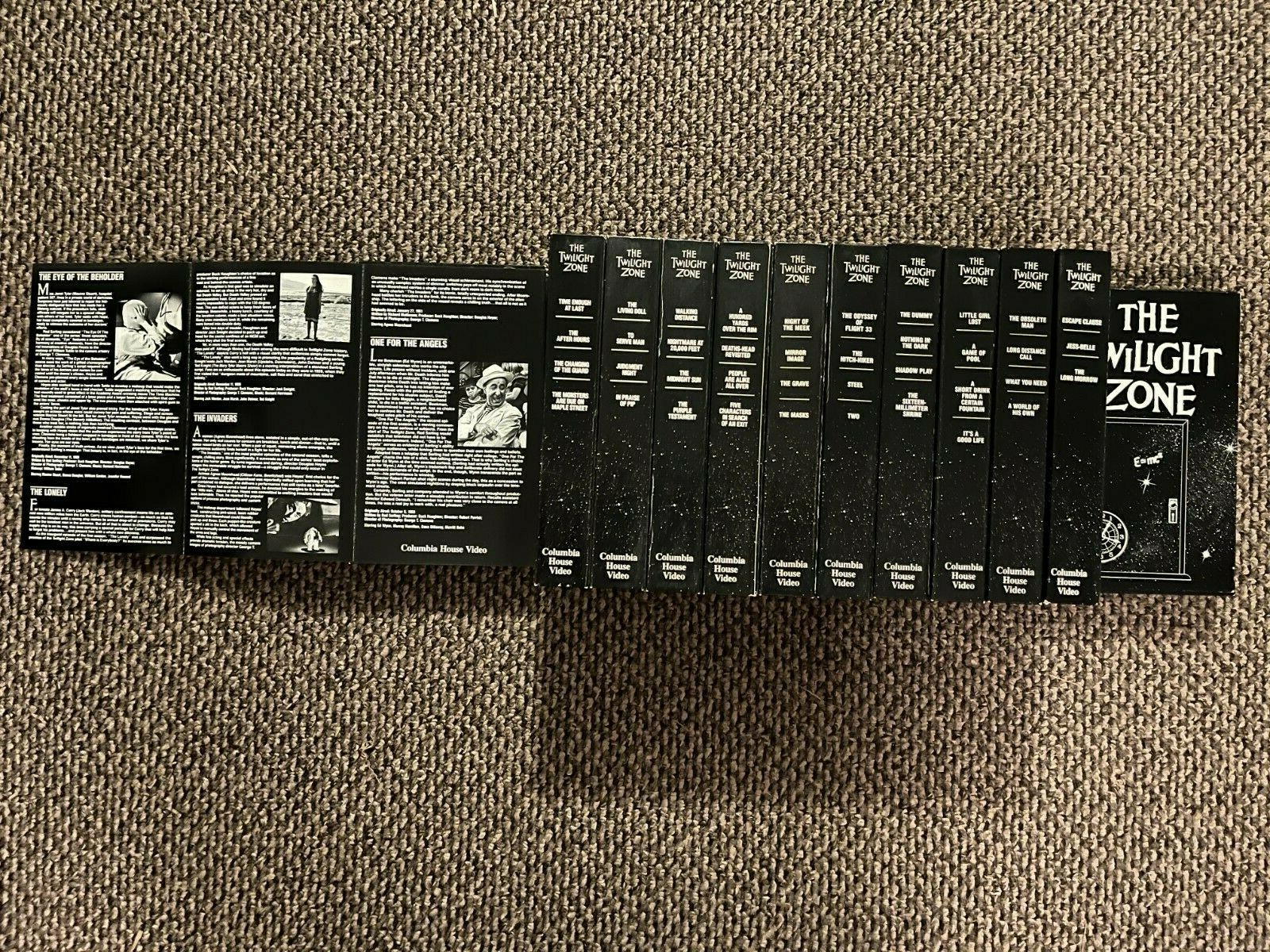 Twilight Zone VHS Tapes,E=mc2,Rod Sterling, Sci-Fi, Horror, Vintage VHS ...