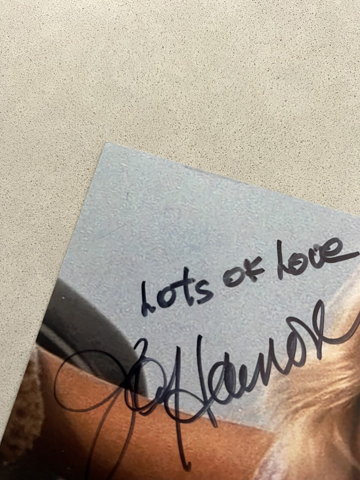 Joy Harmon autographed signed 8x10 photo Beckett BAS COA Sexy Cool Hand ...