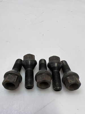 5PCS Wheel Lug Bolt Nuts 12 x 1.5mm for BMW E46 E90 E39 E60 E53 ...