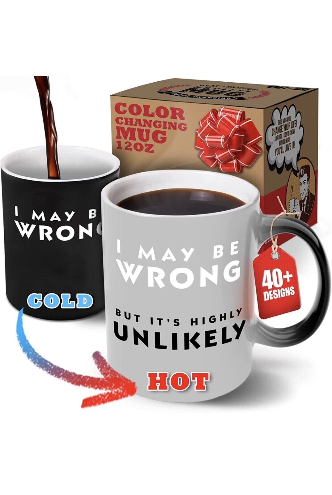 Funny Color Changing Coffee Mugs for Women & Men [16oz] Mom Mug ... | eBay