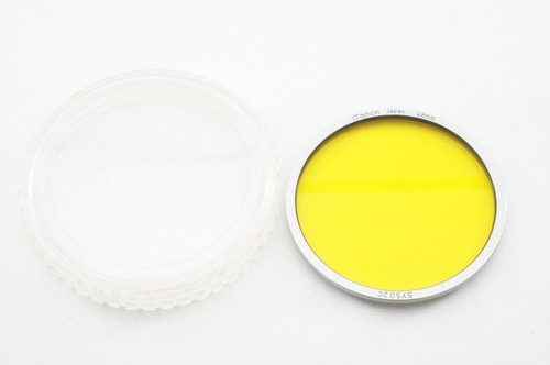 Genuine CANON 48mm SY50.2C Yellow Lens Filter For 50mm F1.4 Lens From ...