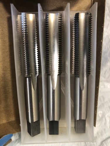 Greenfield Tap Die Set High-Speed Steel Includes 9/16-18 NF Taps, Made ...