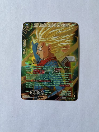 Dragon Ball Super Perfect combo SS2 Trunks, Path to the Future - BT23 ...