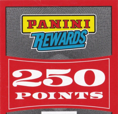 Panini Rewards 250 Points Unredeemed, Unused | eBay