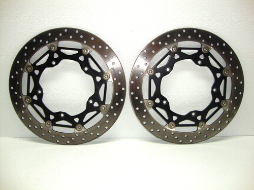 17 18 19 20 21 YZF R6 YZFR6 OEM FRONT LEFT RIGHT BRAKE ROTORS DISCS ...