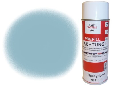 1x Spraydose 400ml 1K Autolack DDR Gletscherblau Glanz kein Klarlack ...