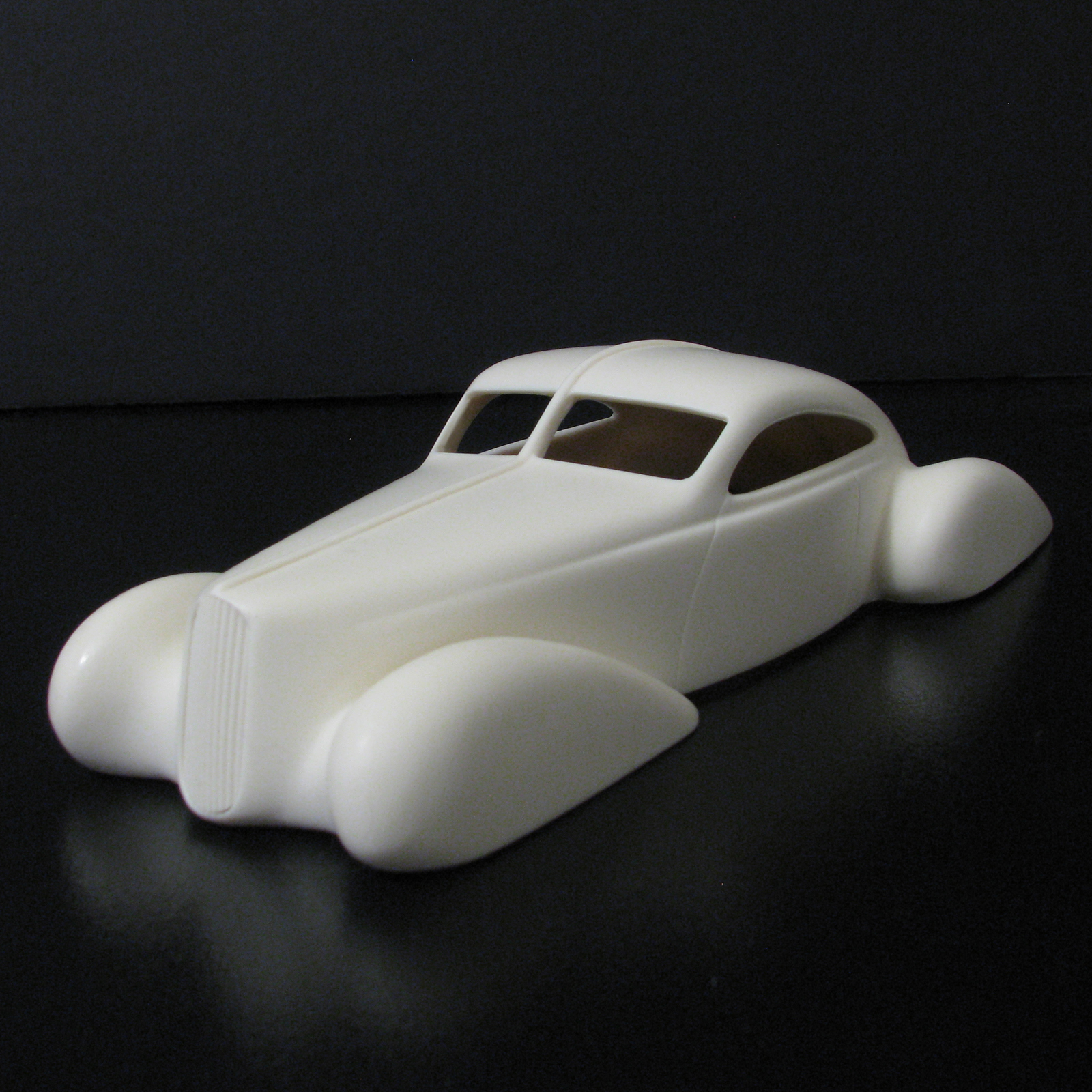 NB299 1:25 scale, Jimmy Flintstone Black Force Custom Dart resin car ...