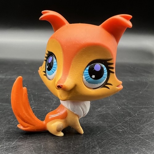 Authentic Littlest Pet Shop Collie Dog #2742 Hasbro LPS Reddish Brown ...