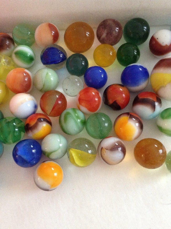 Very nice group of vintage estate marbles Various Kinds | eBay