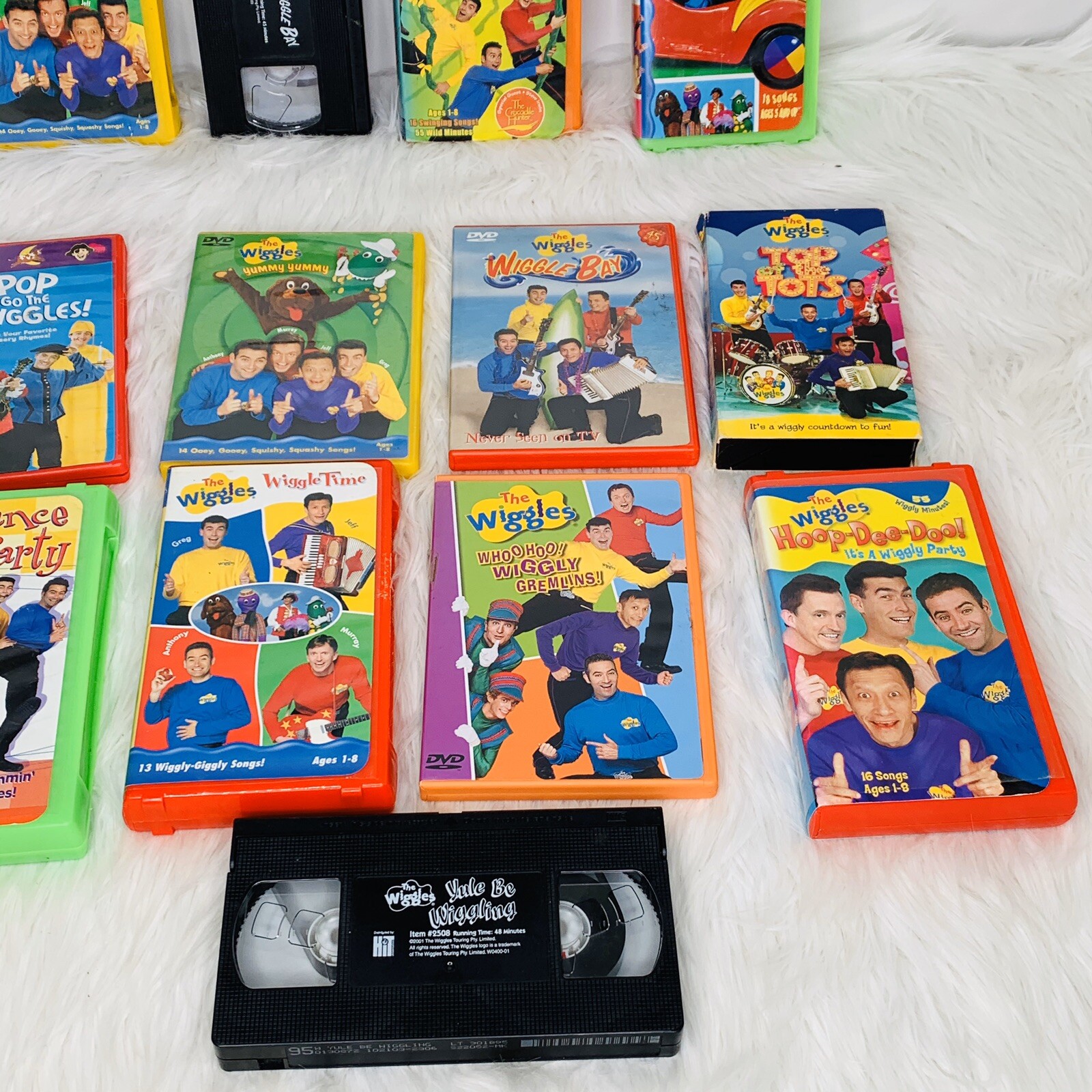 The Wiggles Dance Party VHS Lot