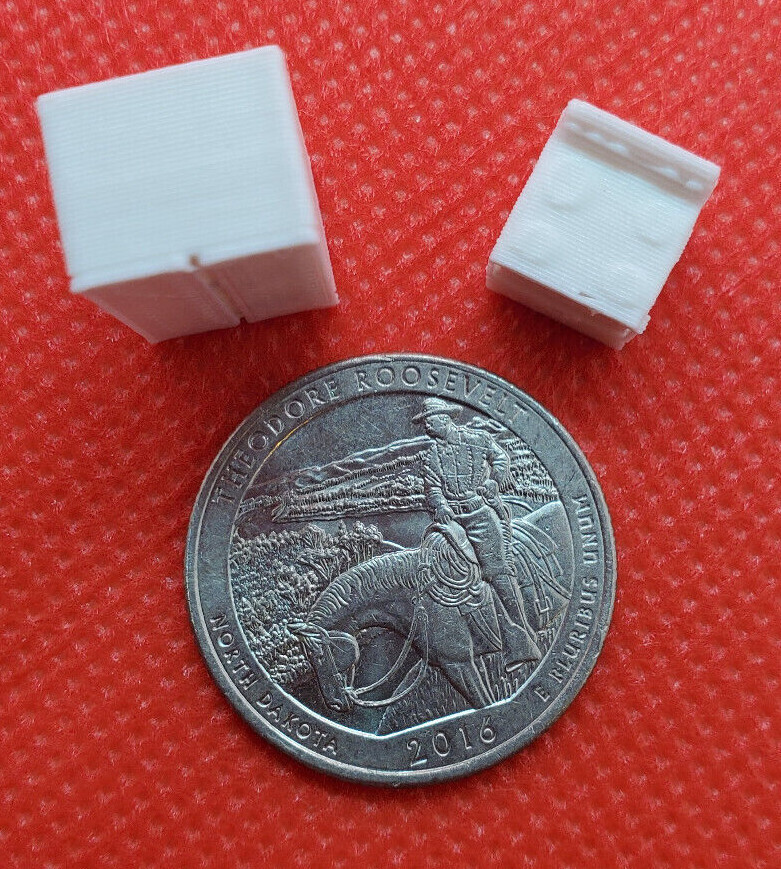 HO Scale Kitchen Stove and 2 Door Fridge White-unpainted | eBay