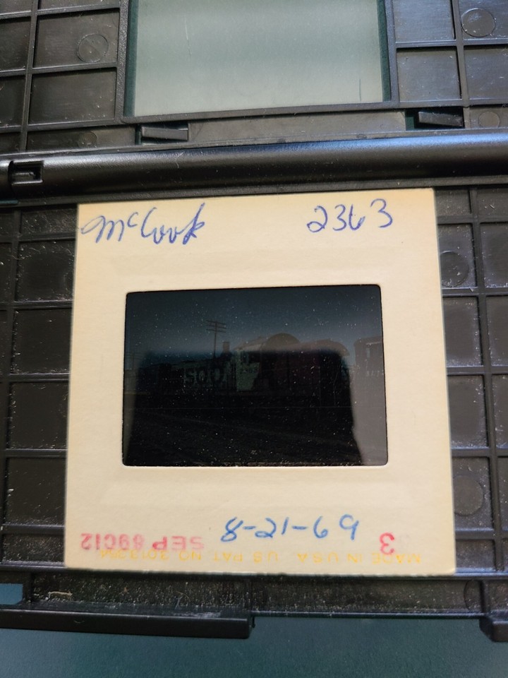 Original Slide Soo Line SOO No. 2363 ALCO RS1 8-21-1969 McCook ILL (ZD ...