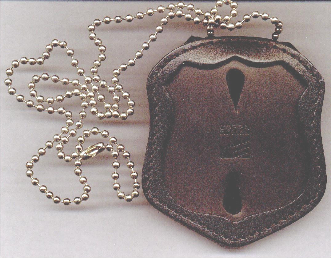 NYS TBTA Police Officer Cut-Out Neck Hanger/Belt Clip Combo (Badge Not ...