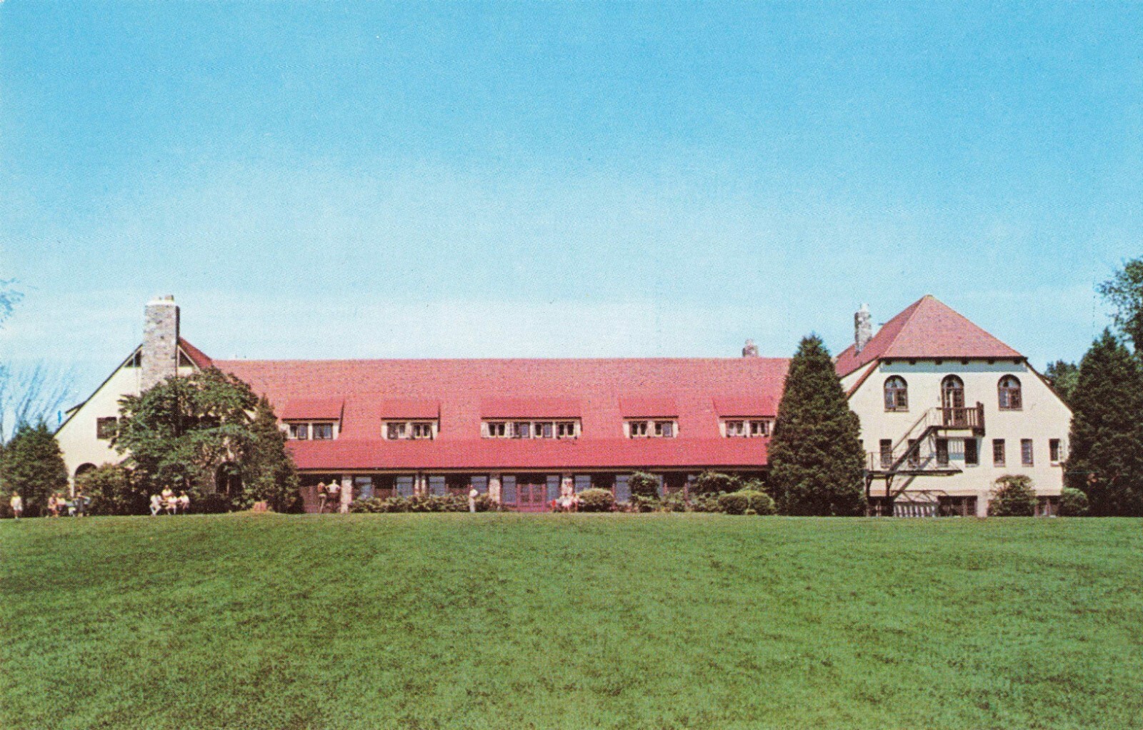 Postcard Potawatomi Inn Pokagon State Park Angola Indiana | eBay