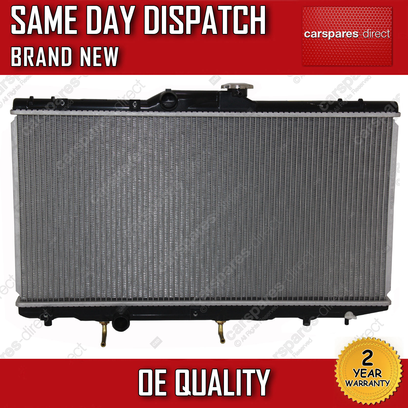 TOYOTA COROLLA AUTO/MANUAL RADIATOR 1992>2000 *BRAND NEW* | eBay