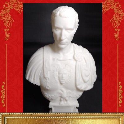Bust unpainte of Emperor Caesar 15cm 5.9inch tall Roman Model Kits ...