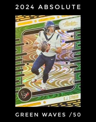 CJ Stroud 2024 Absolute 41 Green Waves /50 Houston Texans | eBay
