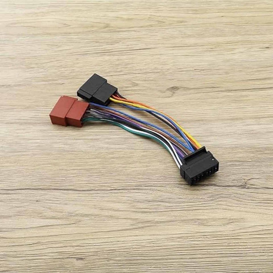 Universal 20 Pin Wiring Harness Plug Radio Adapter to Car Adapter ISO ...