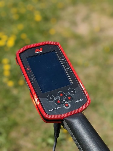 Minelab Manticore Red/Black Protective Cover & Anti-BrakeFlexing Insert ...