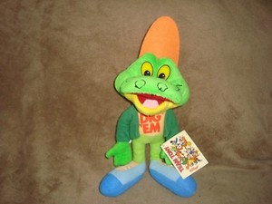 2001 Kellogg Team Tony Frog DIG'EM Plush Toy Network 11" W/Tags | eBay