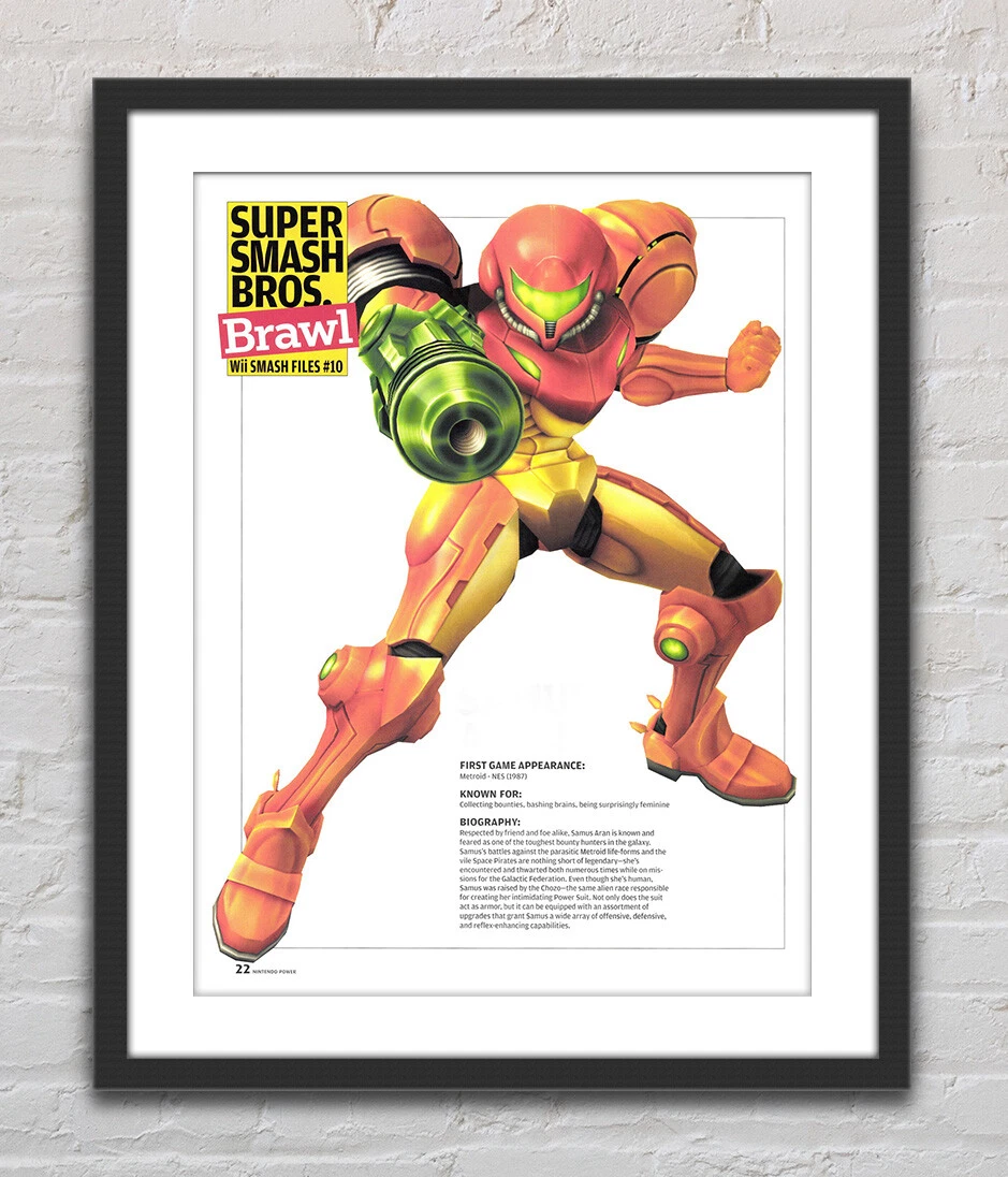 Samus Smash Bros Brawl