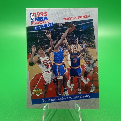 1993 NBA Playoff Highlights Bulls/Knicks Rivalry #196 | eBay
