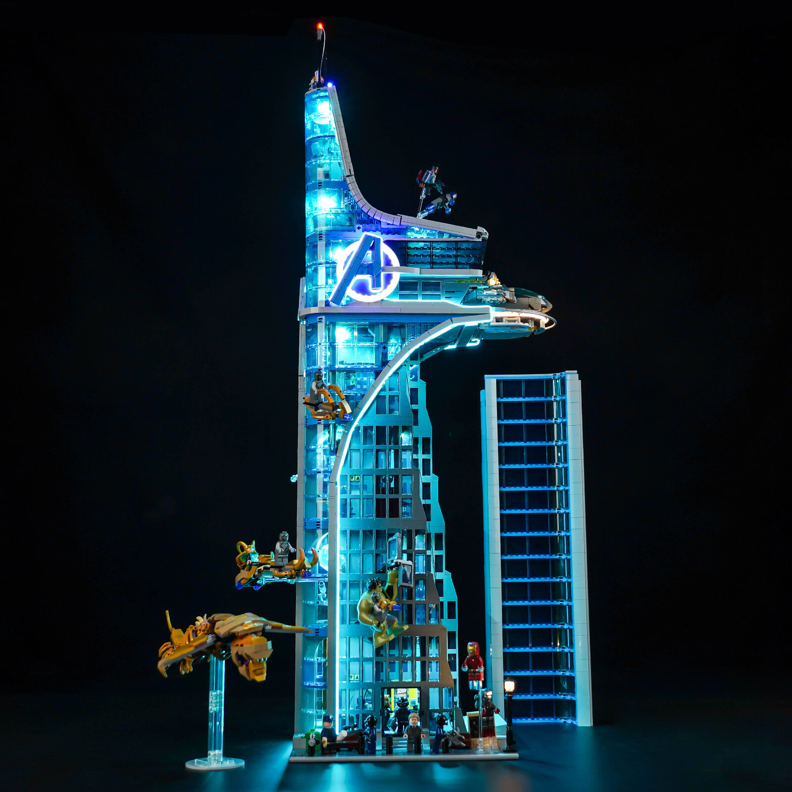 LocoLee LED Light Kit for Lego MARVEL 76269 Avengers Tower Battle ...