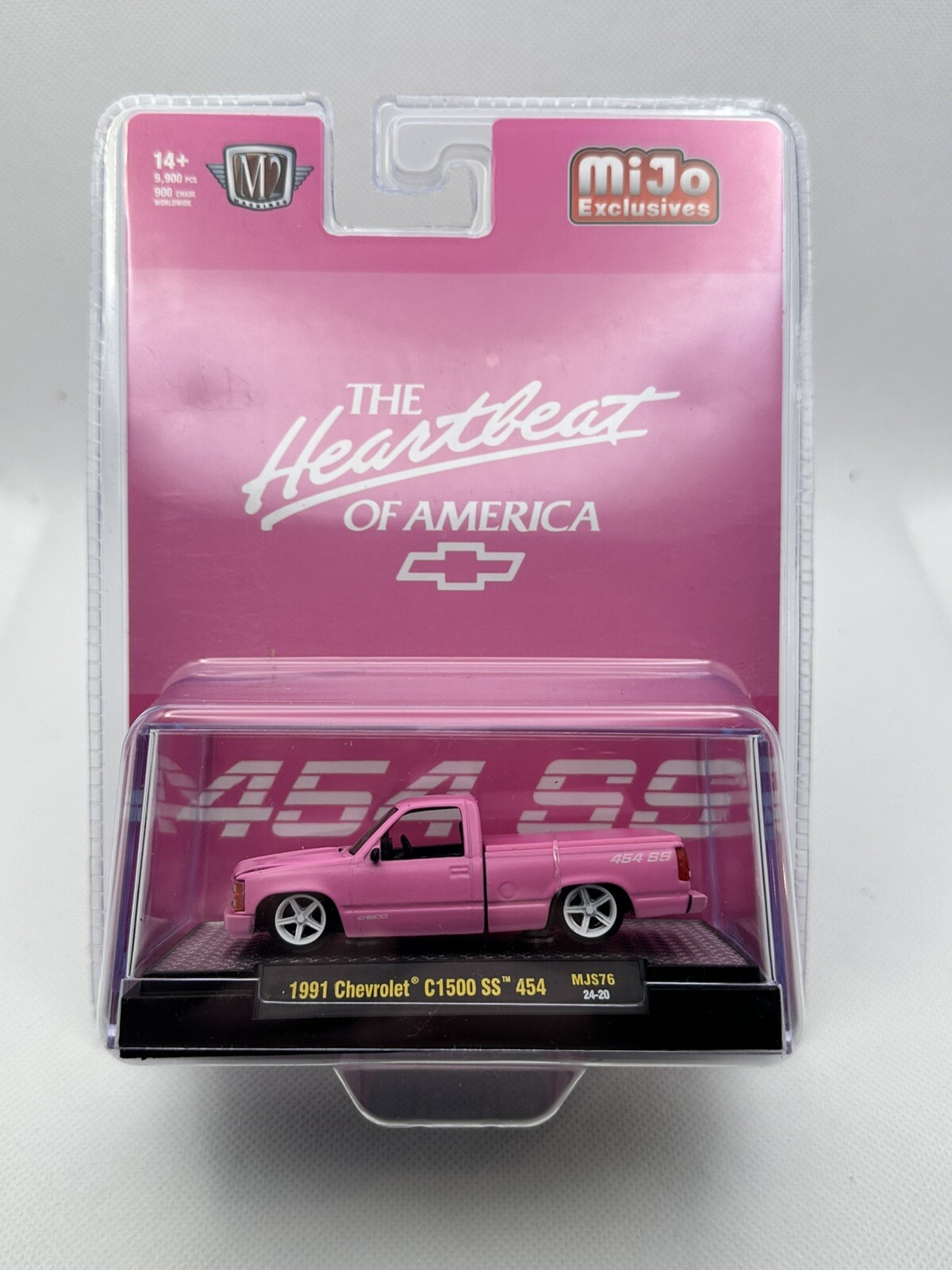 2024 M2 MACHINES 1991 CHEVROLET C1500 SS 454 PINK OBS TRUCK MIJO ...